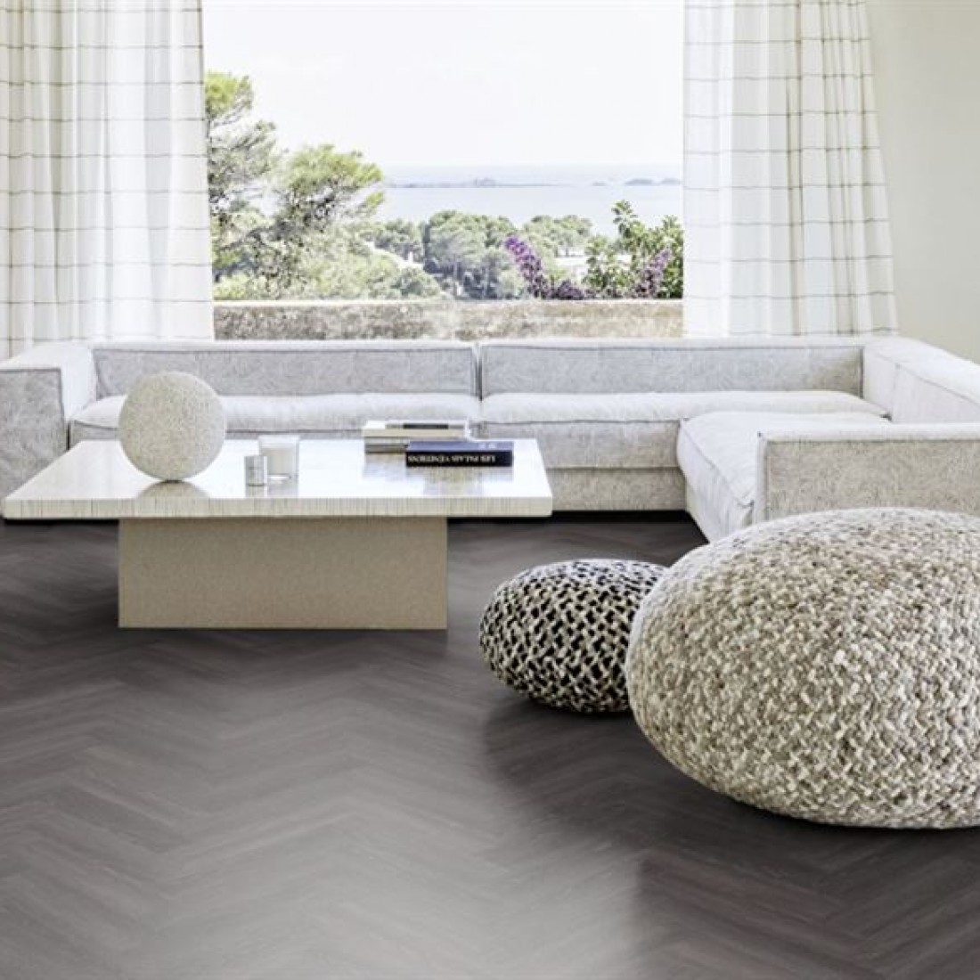 Parchet LVT SPC Kahrs Herringbone Calder 720x120x5 mm