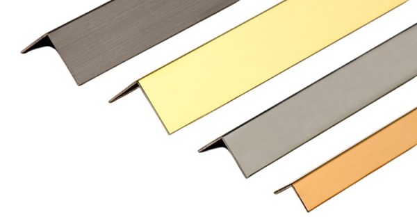 Profile colt L inox - coltare decorative pentru pereti, gresie si ...