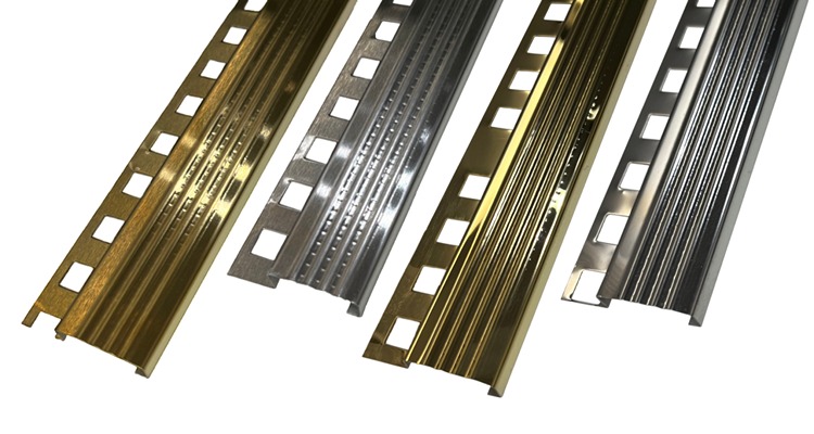 Profile inox decorative – platbanda, coltare L, U, T, trepte | Premier ...