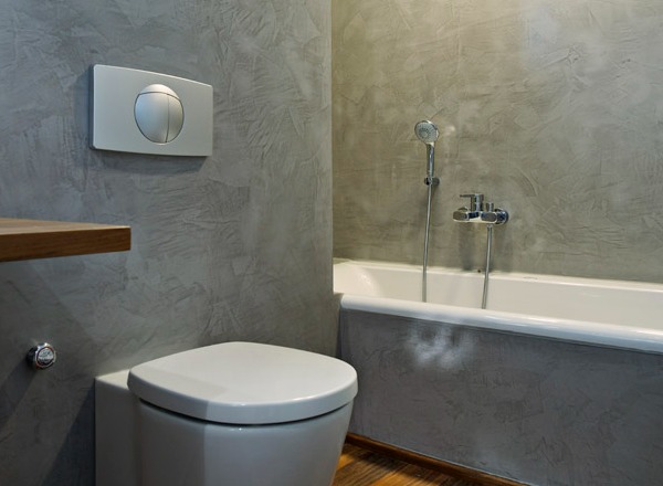 Microciment bai, bucatarii, pardoseala | PROLAT