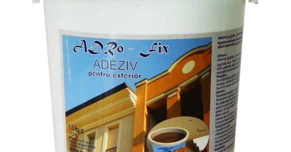 Adeziv pentru profiluri decorative exterior ADRo-Fix 1.5 kg