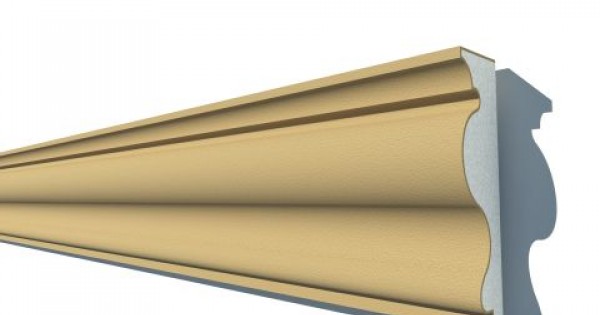 Cornisa decorativa exterior din polistiren NC103 190x50x2000 mm