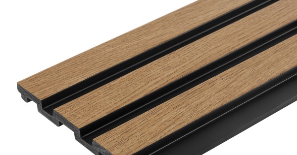 Panou Riflaj Polimer Dur 3D L0206T Lamelli Medio Classic Oak | Stejar ...