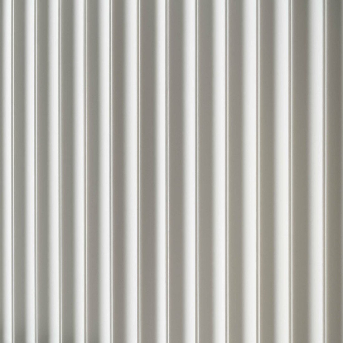 Panou riflat din polimer rigid WP002 Lumio alb vopsibil