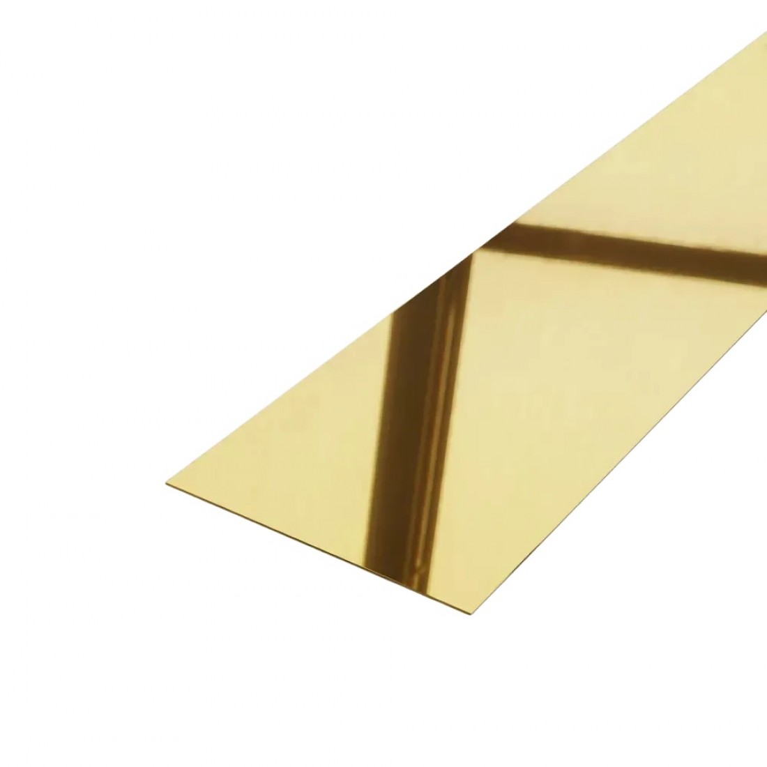 Profil platbanda auriu lucios 20 mm*0,6 mm*2700 mm