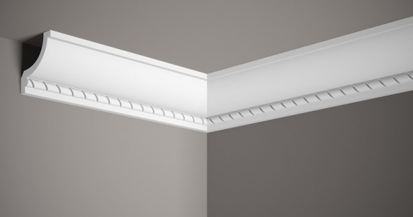 Cornișă Decorativă MDA121 Tavan 7x7.6 cm - Design Curbat