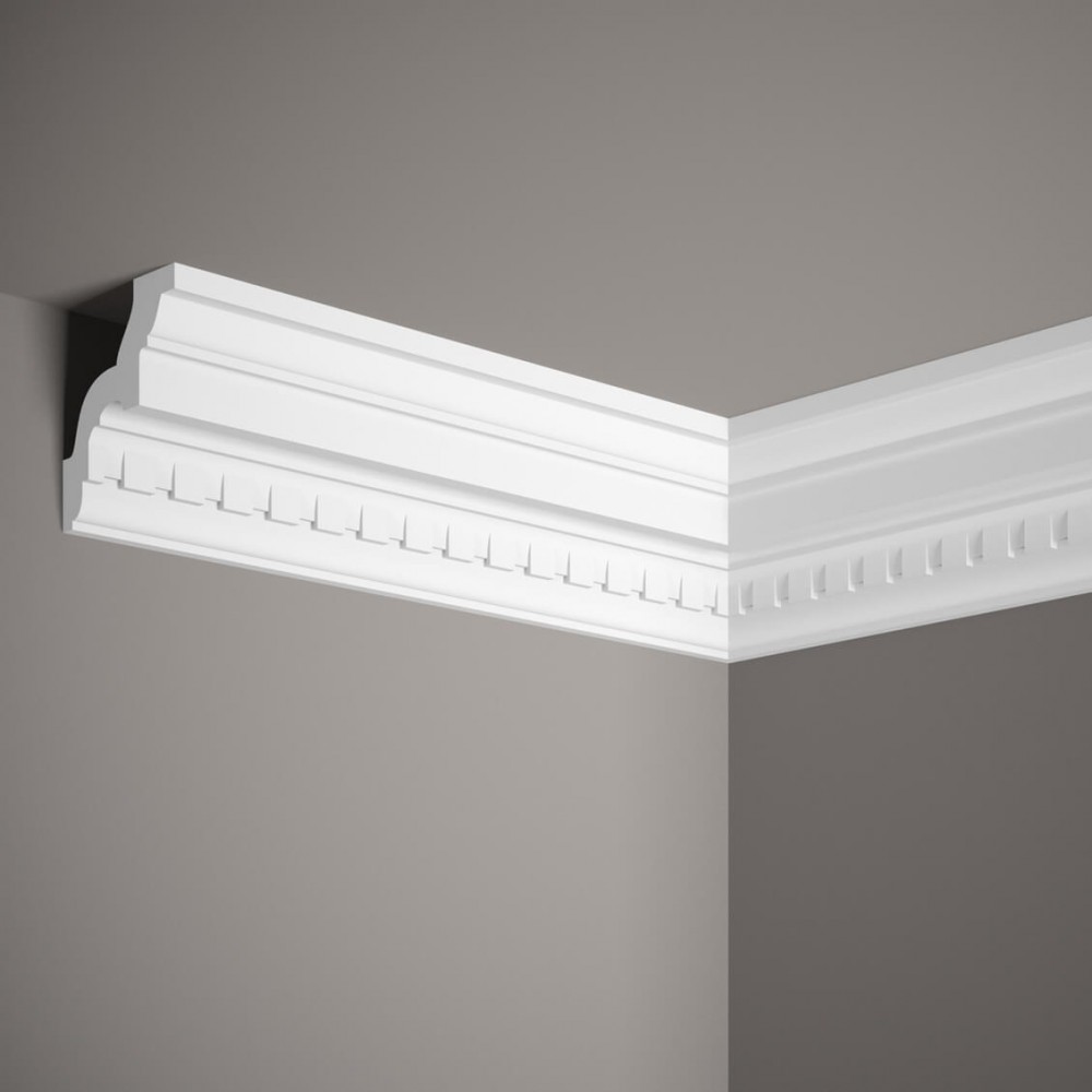 Cornisa decorativa, clasica, poliuretan, 200x7,9x8,8 cm MDA002