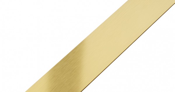 Platbanda Inox Auriu Mat 25 mm X 2700 mm X 0.6 mm - PP25AB