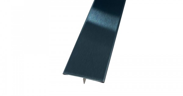 Profil T Negru periat 30mm - Tranziție elegantă pentru pardoseală (2700mm)