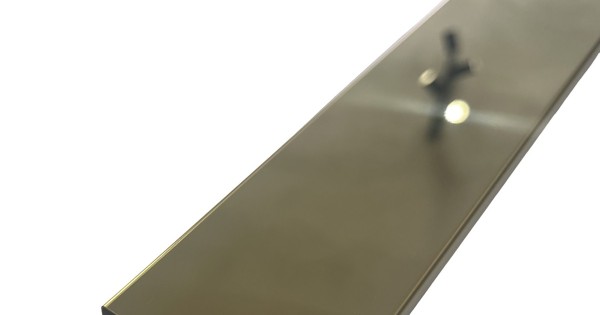 Profil U, inox, auriu lucios 50x9x2700 mm - PU50AO