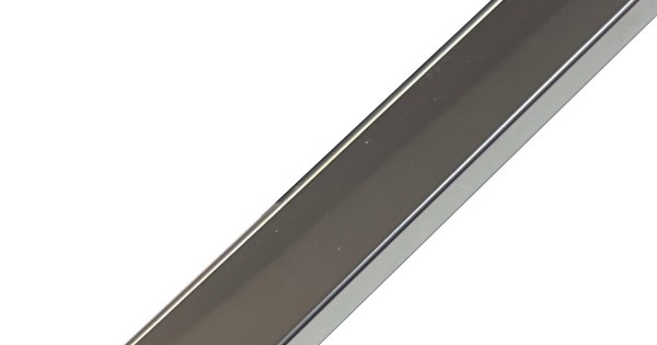 Profil U crom lucios inox 20 x 9 x 2700 mm - PU20CRO