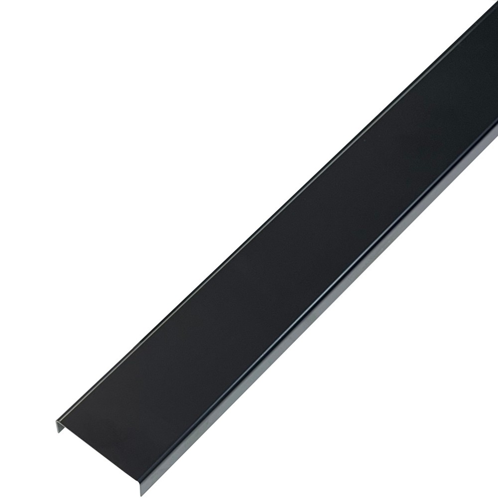 Profil U, inox, negru oglinda 30x9x2700 mm - PU30NO