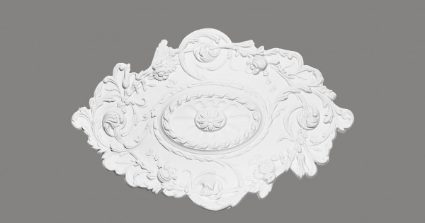 Rozetă Tavan B2021 | Design Oval Elegant | Durabil | Multifuncțional ...